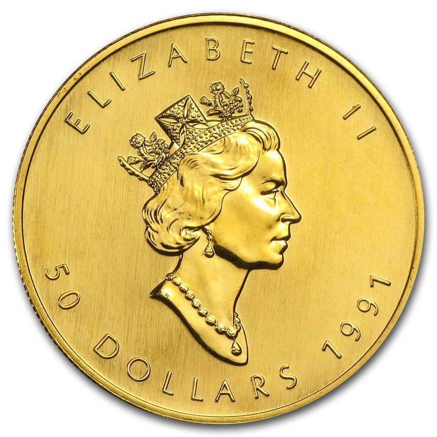 Canadian Maple 1 Oz Gold 1991, Hobbies & Toys, Memorabilia ...