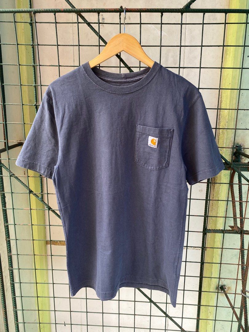 CARHARTT BLUESTONE, Men's Fashion, Tops & Sets, Tshirts & Polo Shirts ...
