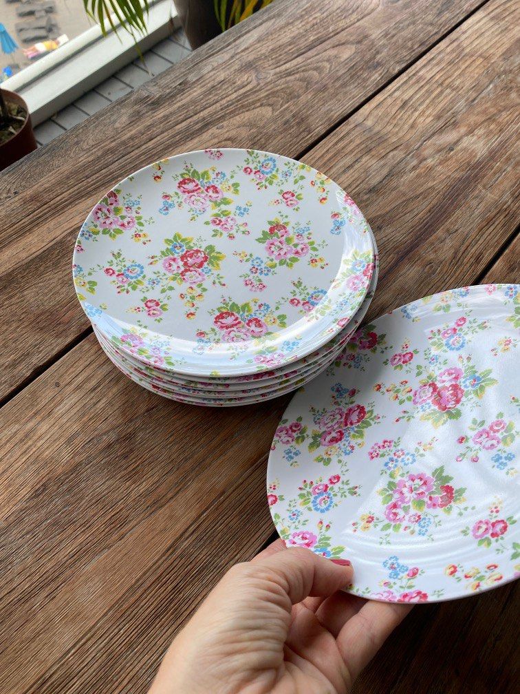 Cath Kidston plates in plastic, Furniture & Home Living, Kitchenware ...