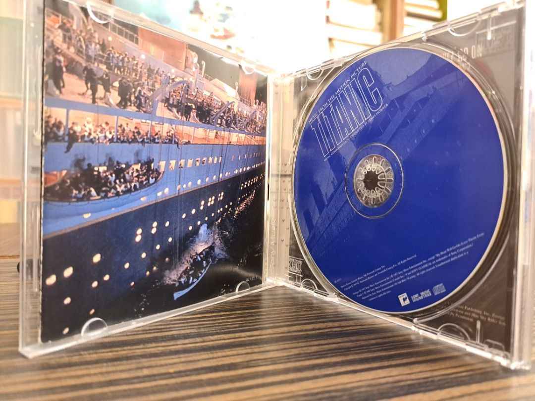 (CD) Titanic - Music from the Motion Picture, Hobbies & Toys, Music ...