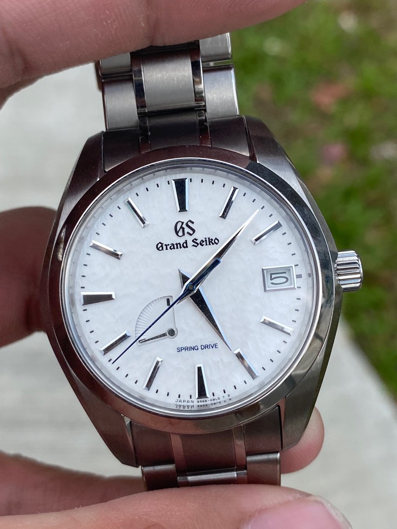 Grand Seiko Snowflake Spring Drive SBGA211, Luxury, Watches on Carousell