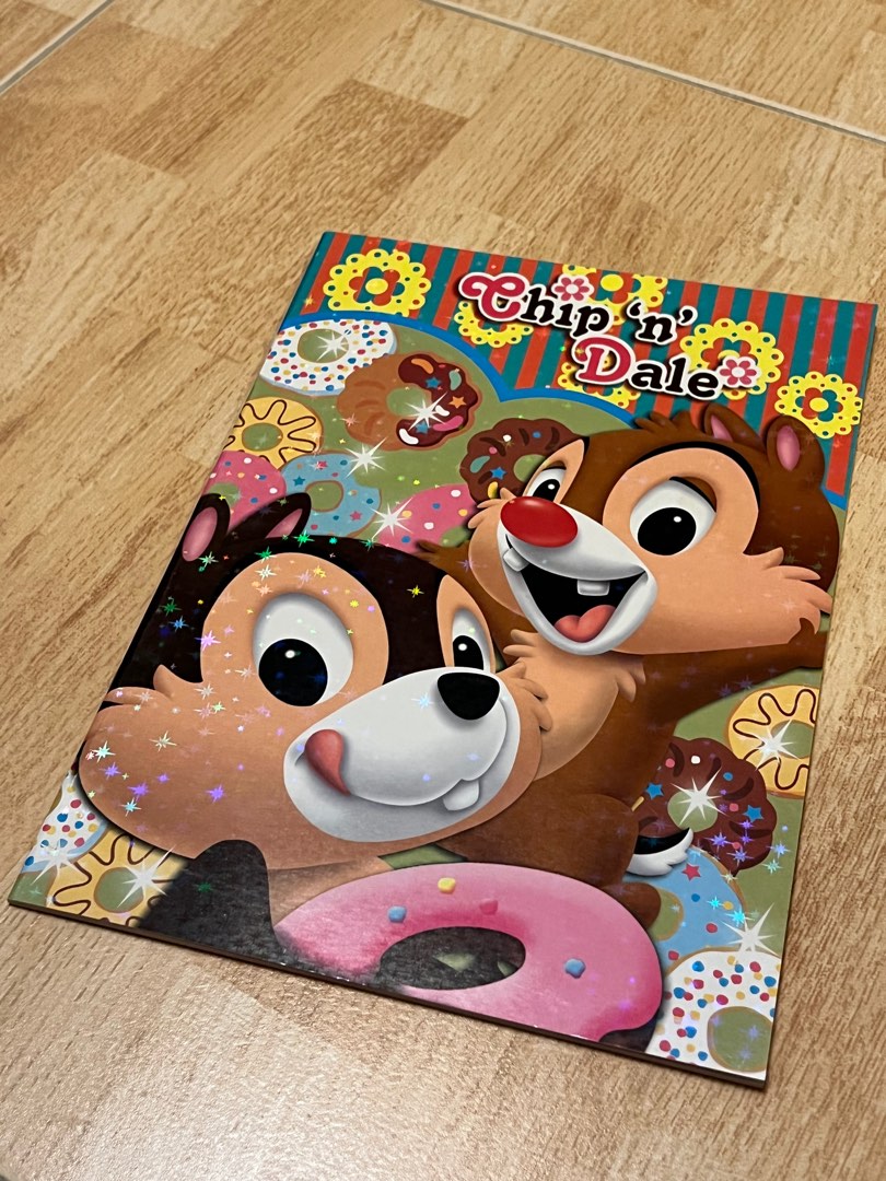 Chip n Dale 文具 notebook單行簿 絕版, 興趣及遊戲, 手作＆自家設計, 文具 - Carousell