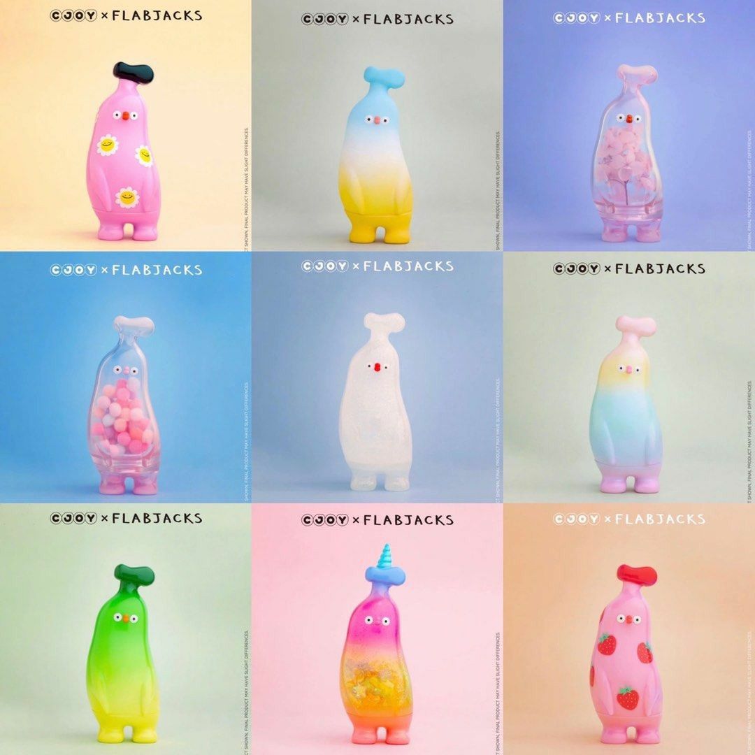 [CJOY X FLABJACKS] CJOY X FLABJACKS BANANA BOO WARM FUZZIES 2.0 SERIES ...