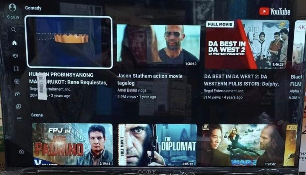 COBY Smart LED Tv 32", TV & Home Appliances, TV & Entertainment, TV on ...