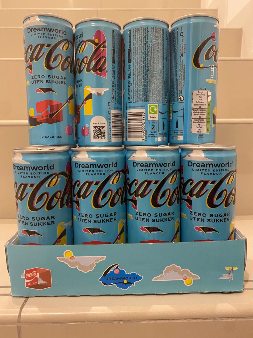 COCA COLA DREAMWORLD ( NORWAY), Food & Drinks, Beverages on Carousell