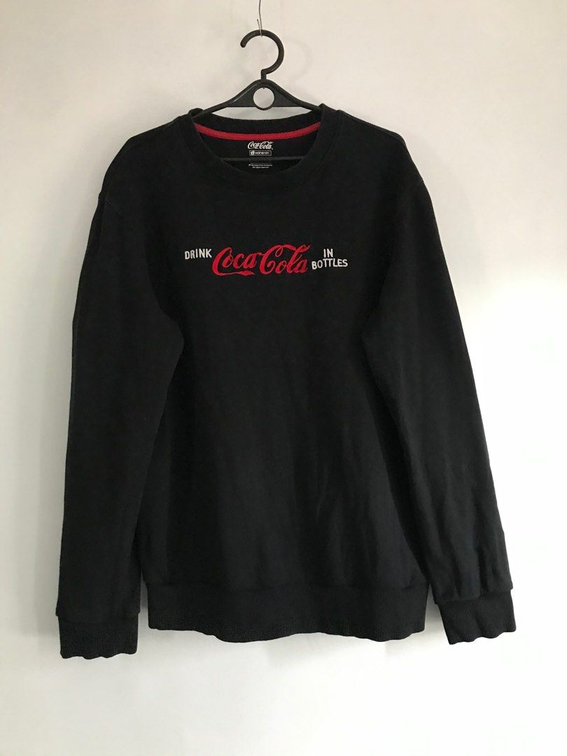 Coca Cola merch crewneck, Men's Fashion, Tops & Sets, Hoodies on Carousell