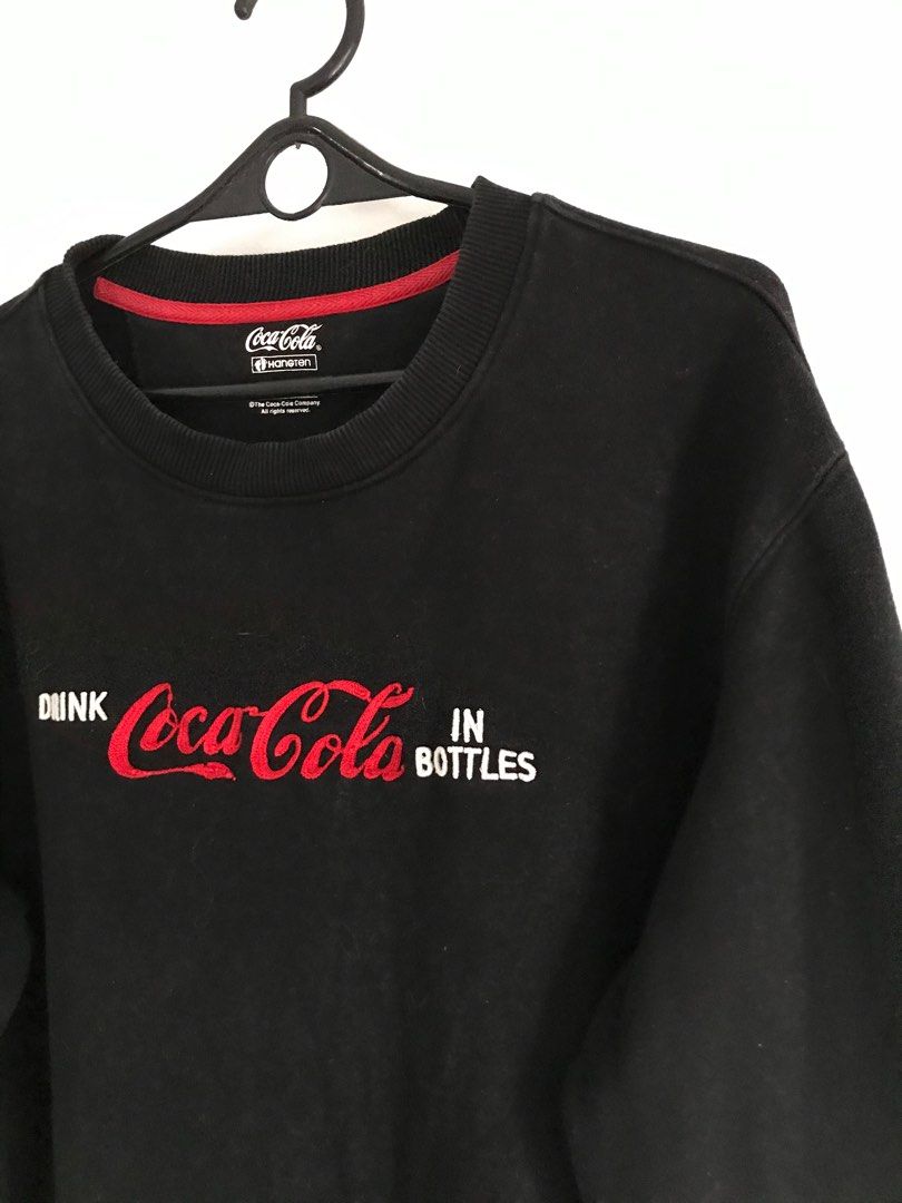 Coca Cola merch crewneck, Men's Fashion, Tops & Sets, Hoodies on Carousell