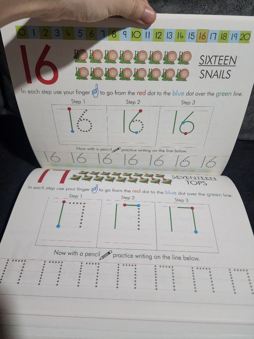 Complete handwriting fun alphabets and number book with wipe clean ...