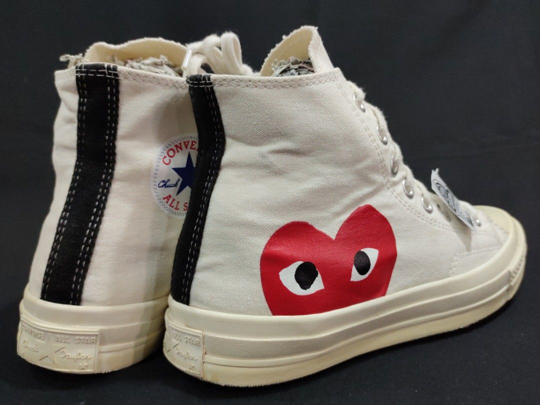 Converse CT70 x CDG Play, Men's Fashion, Footwear, Sneakers on Carousell