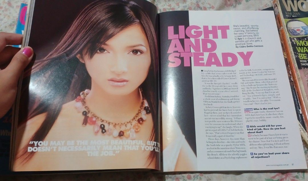 Cosmopolitan Philippines Magazine Iya Villania cover, Hobbies & Toys ...