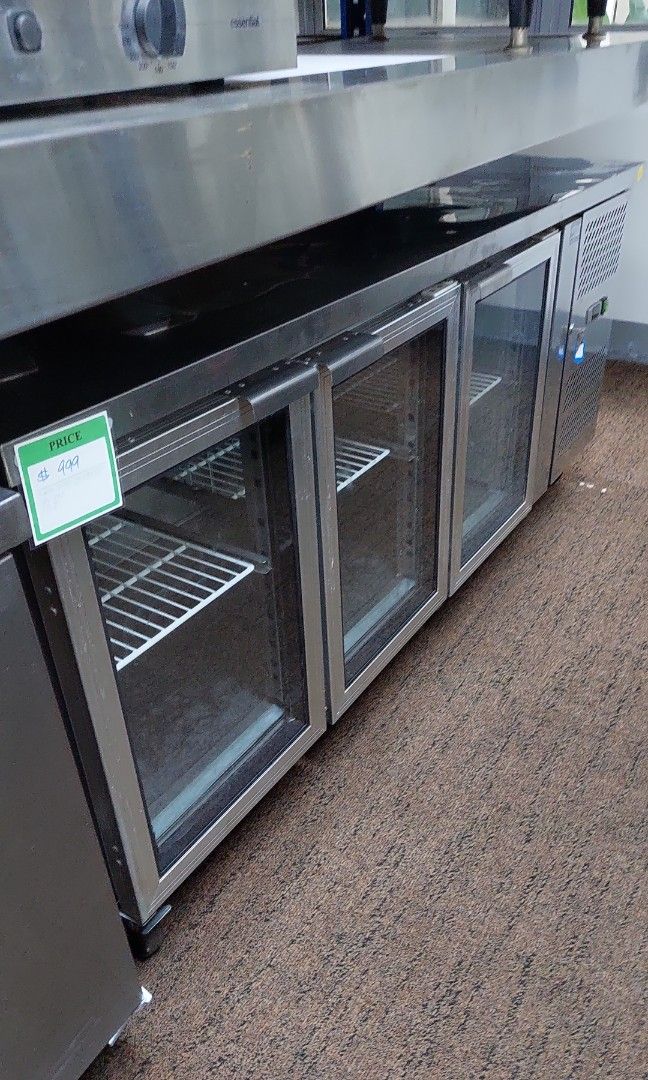 Counter Chiller, 1800mm x 700mm x 850mmh, Glass Door, Temp : 2 Degree ...