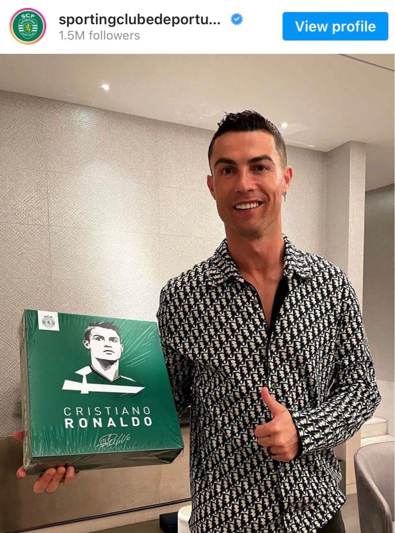 CR7 Tribute Kit Cristiano Ronaldo, Hobbies & Toys, Memorabilia ...