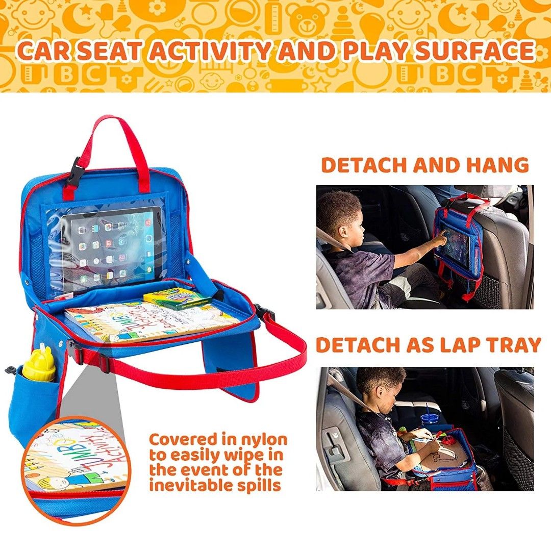 Cradle Plus Child Car Seat Activity & Play Surface Kids Self Drive ...