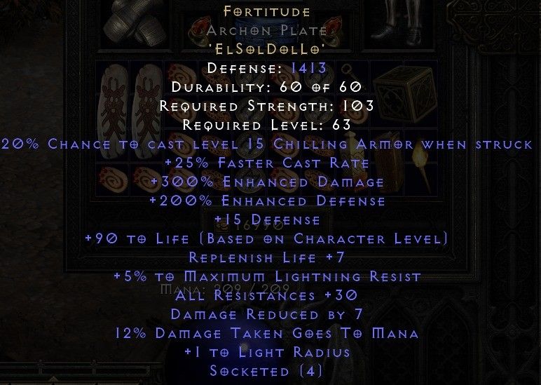 D2R Ladder Season 3 - Diy Fortitude!, Video Gaming, Gaming Accessories ...