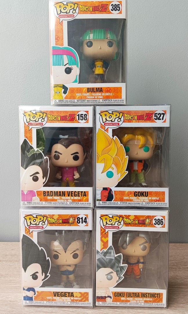 DBZ Funko Pop, Hobbies & Toys, Toys & Games on Carousell