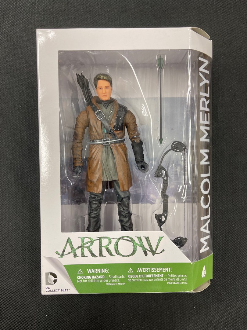 DC Collectibles - Arrow - Malcolm Merlyn, 興趣及遊戲, 玩具 & 遊戲類 - Carousell