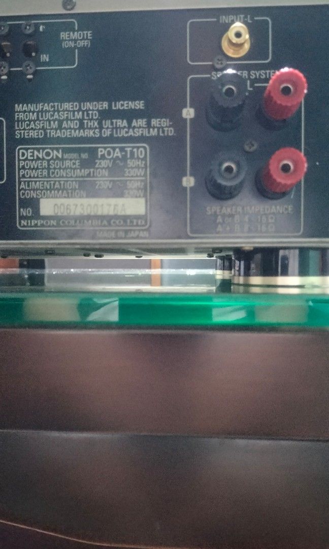 DENON DUAL POWER AMPLIFIER POA-T10 on Carousell