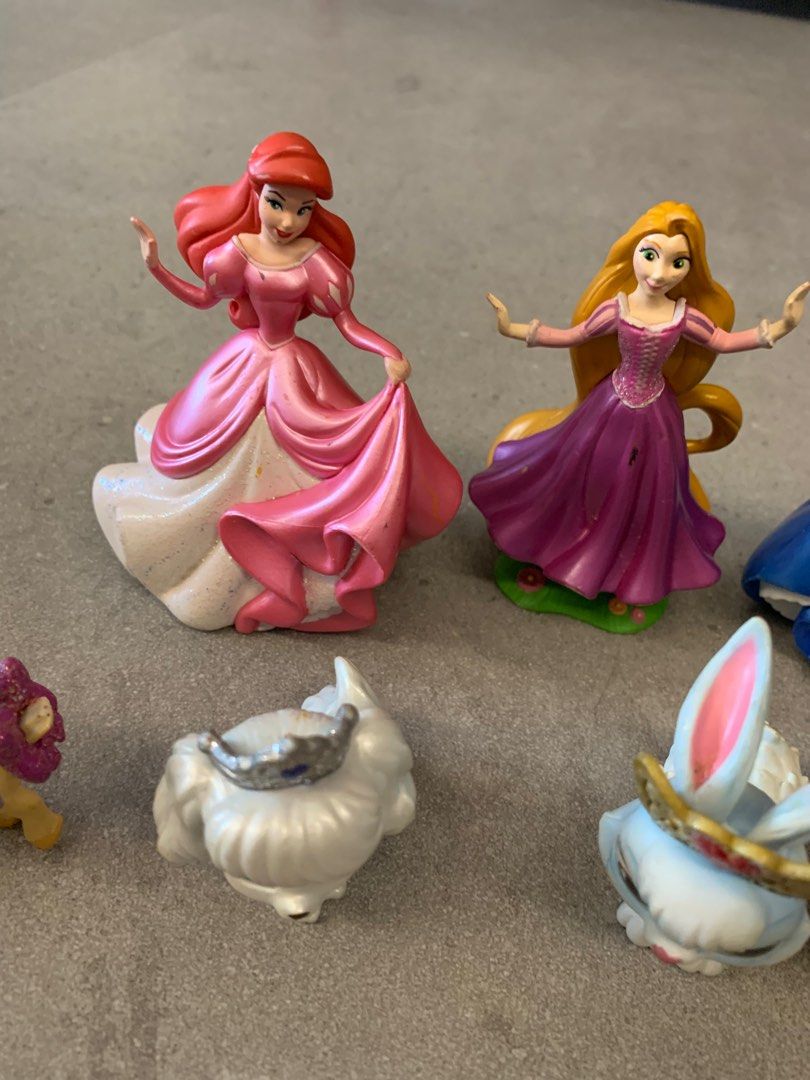 Disney princesses figurines, Hobbies & Toys, Toys & Games on Carousell