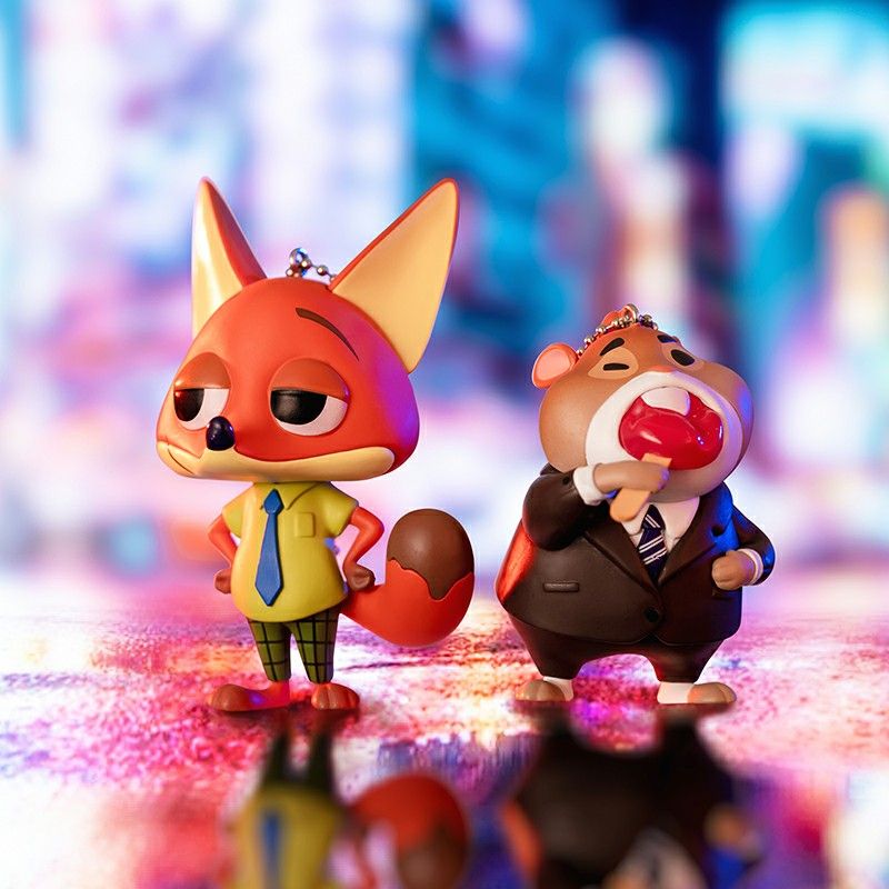 [DISNEY X MINISO] DISNEY ZOOTOPIA BAG CHARM PENDANT FULL SET AND ...