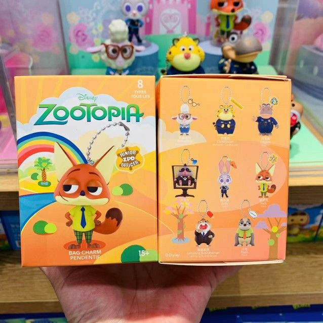 [DISNEY X MINISO] DISNEY ZOOTOPIA BAG CHARM PENDANT FULL SET AND ...