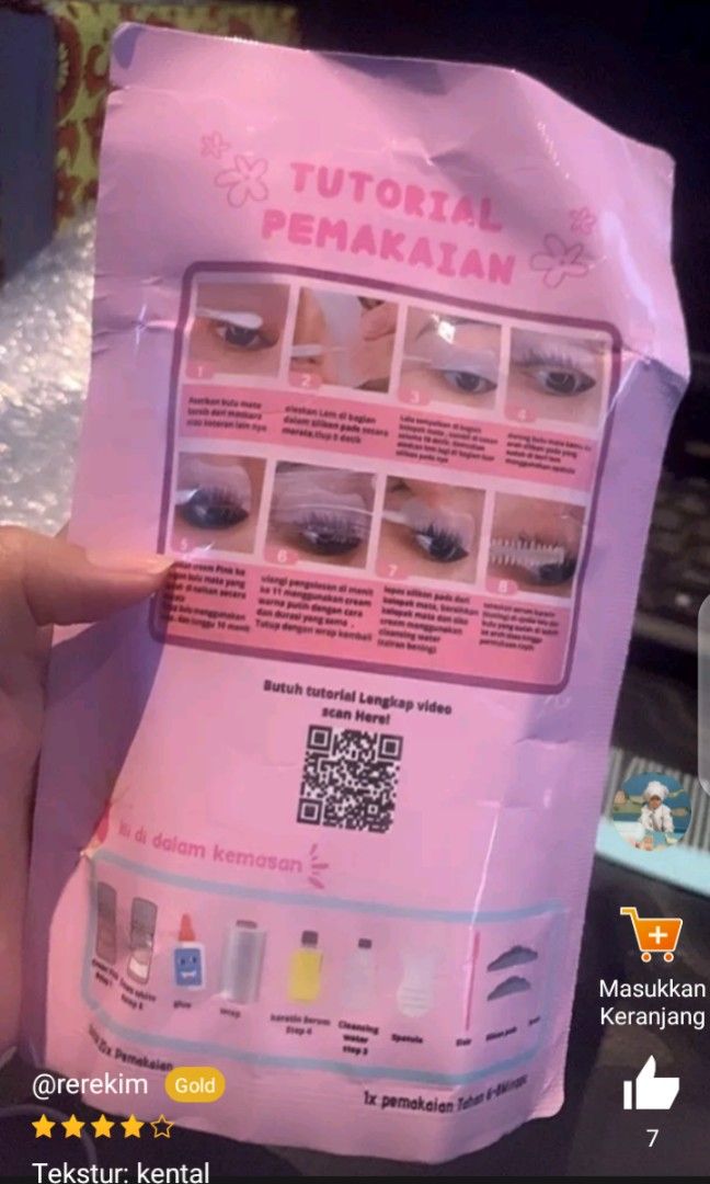 DIY LASH LIFT KIT, Kesehatan & Kecantikan, Rias Wajah di Carousell