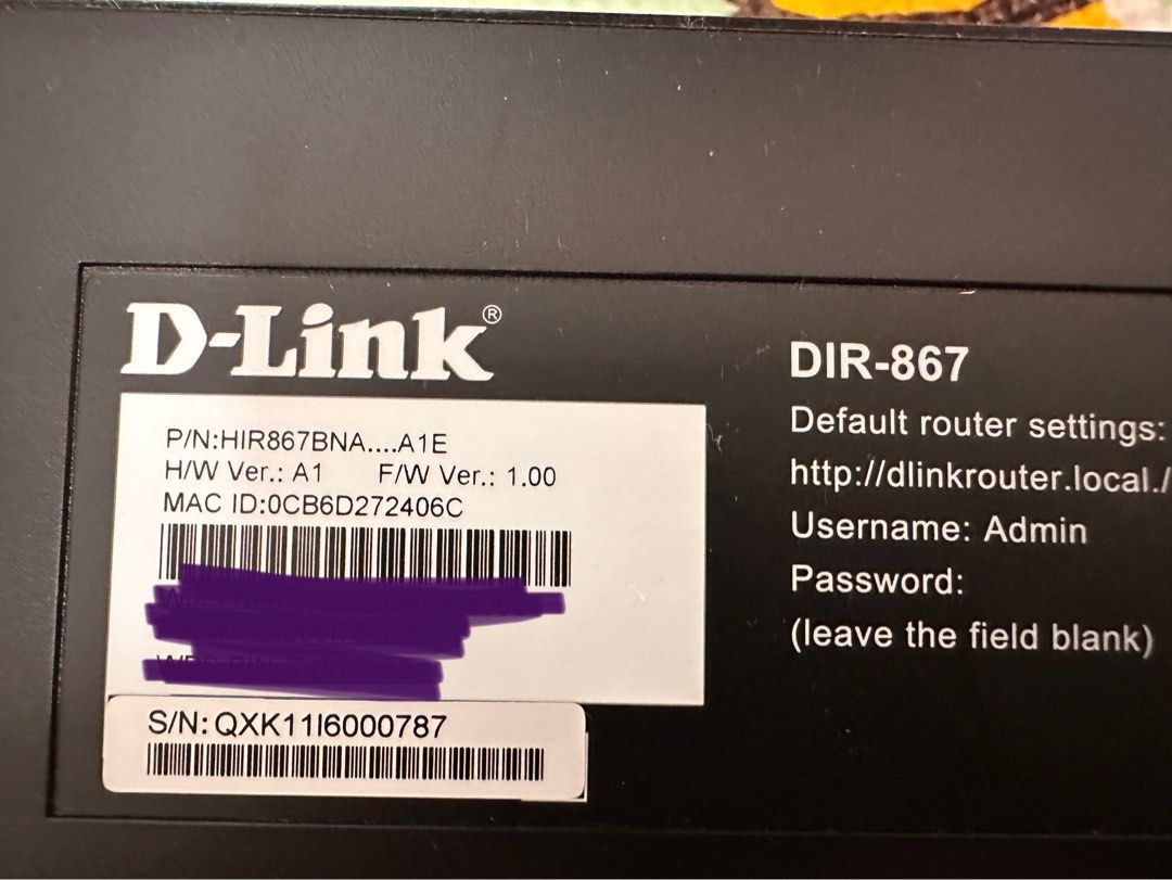D-Link DIR-867, 電腦＆科技, 電腦周邊及配件, Wifi及上網相關產品 - Carousell