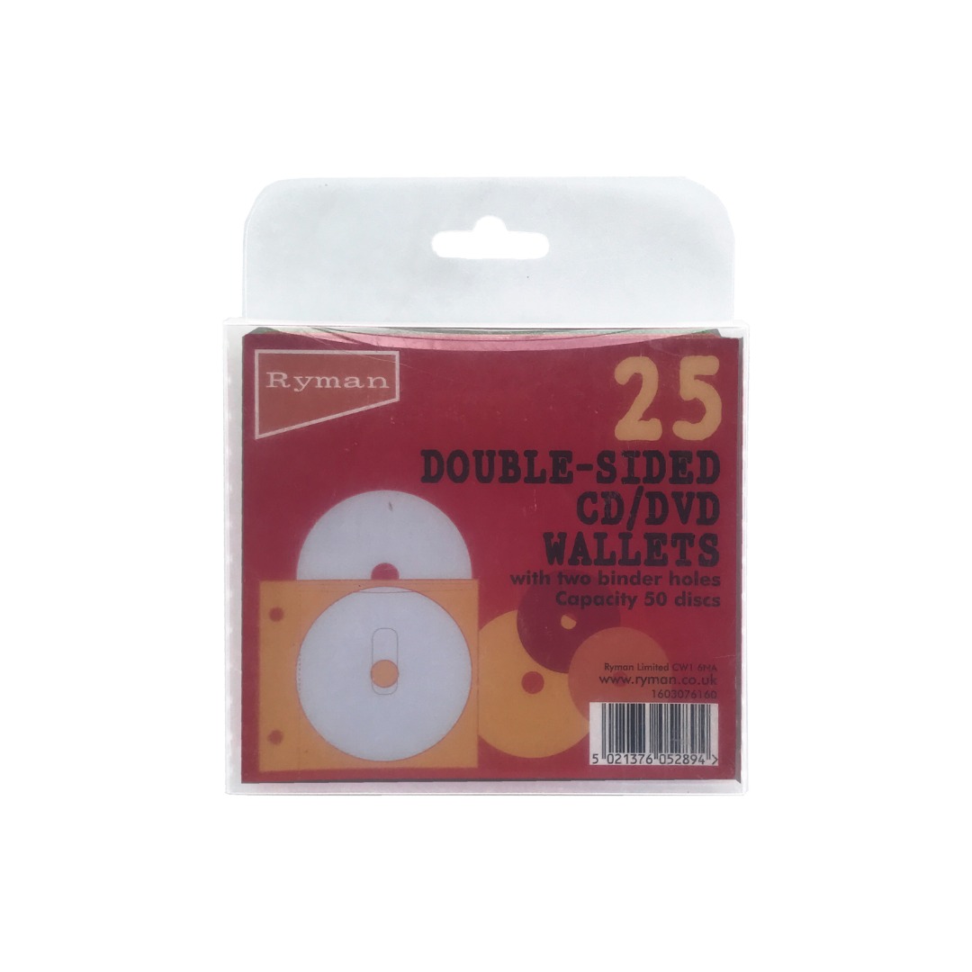 Double-sided CD/DVD Wallets, Hobbies & Toys, Music & Media, CDs & DVDs ...