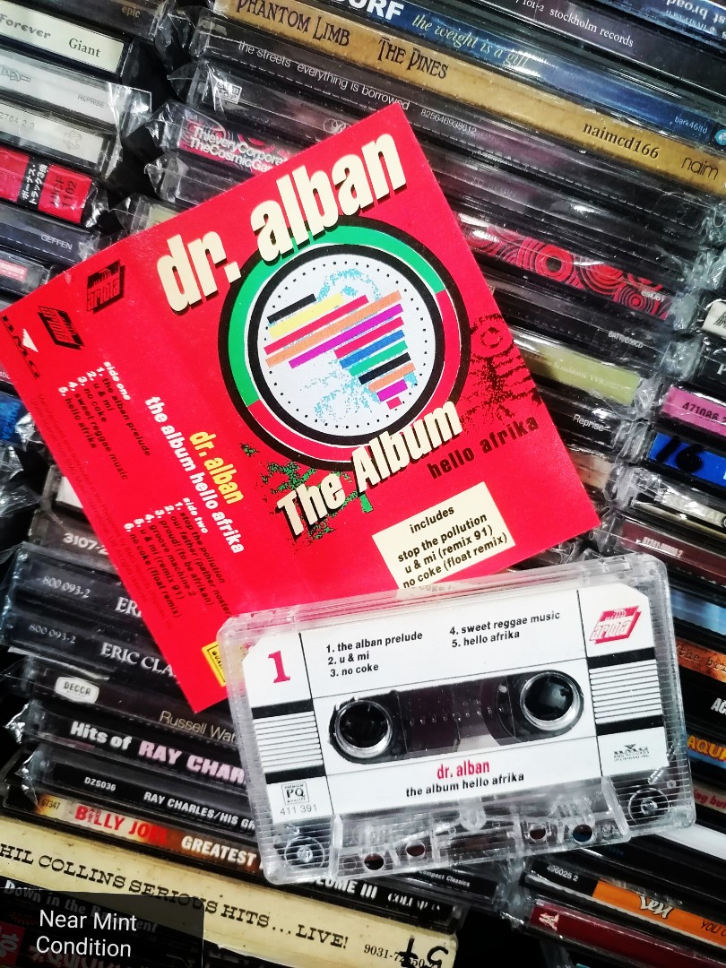 Dr. Alban The Album Cassette Tape Original Cassette Tapes Vintage ...