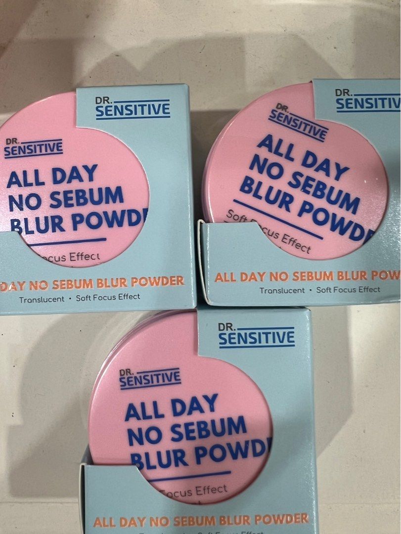 Dr. Sensitive All Day No Sebum Blur Powder, Beauty & Personal Care ...