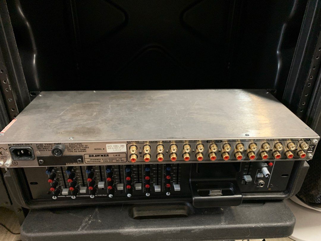 Drawmer Distribution Amp LA12, 音響器材, Soundbar、揚聲器、藍牙喇叭、耳擴 - Carousell