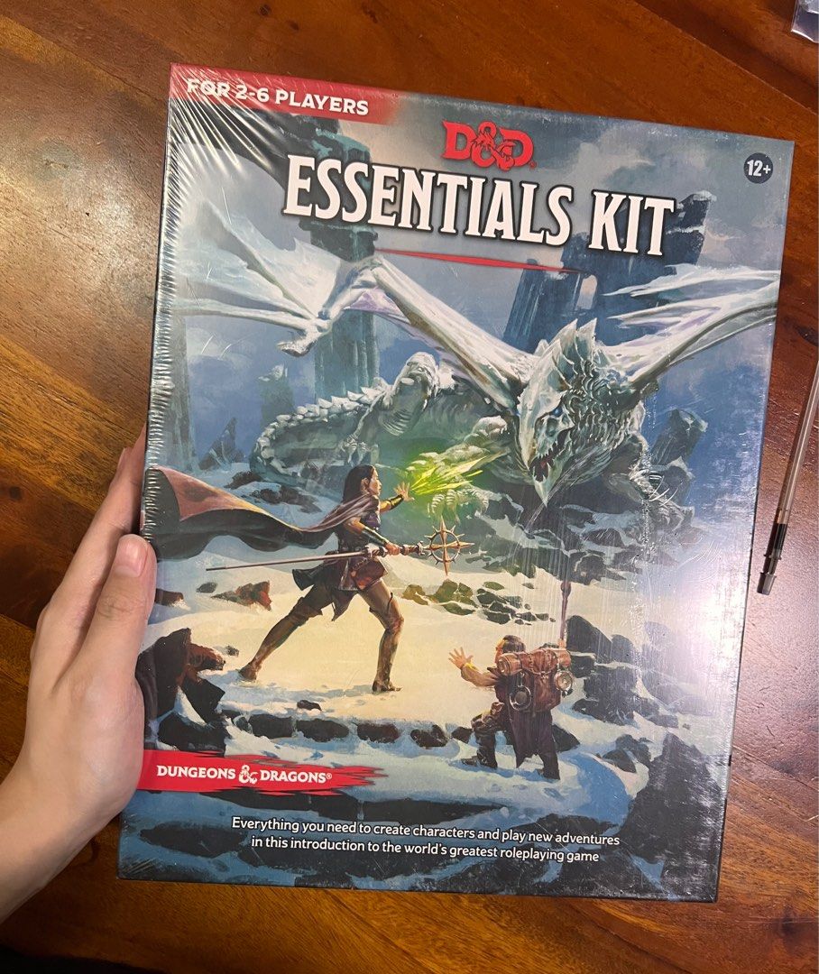 Dungeons and Dragons Essentials Kit, Hobbies & Toys, Toys & Games on ...