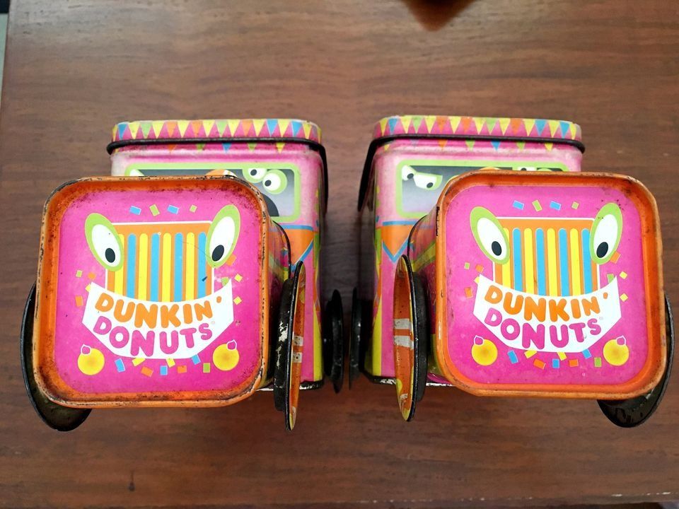 Dunkin Donuts Tin Coin Bank Jeepney, Hobbies & Toys, Memorabilia ...