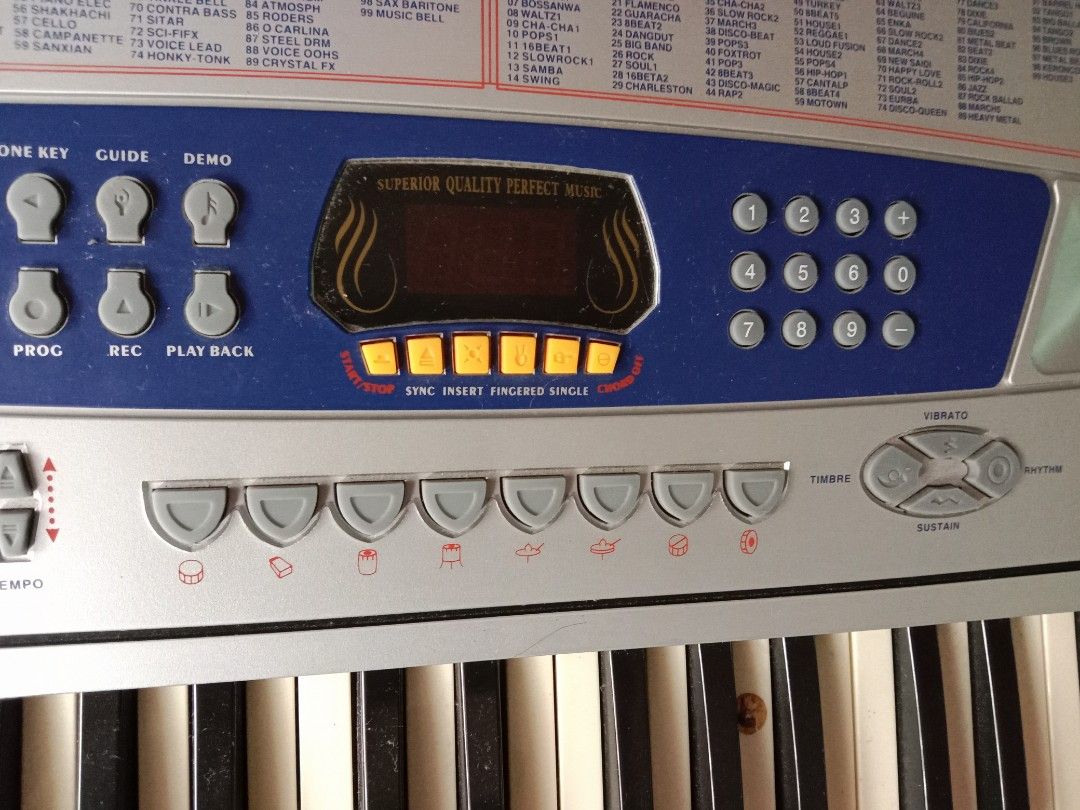 Electronic Keyboard, Hobbies & Toys, Music & Media, Musical Instruments ...