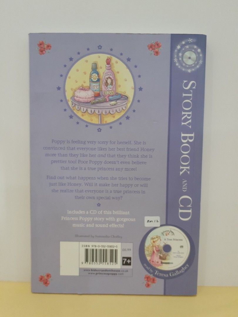 (ENG) Princess Poppy A True princess /Storybook And CD, Hobbies & Toys ...