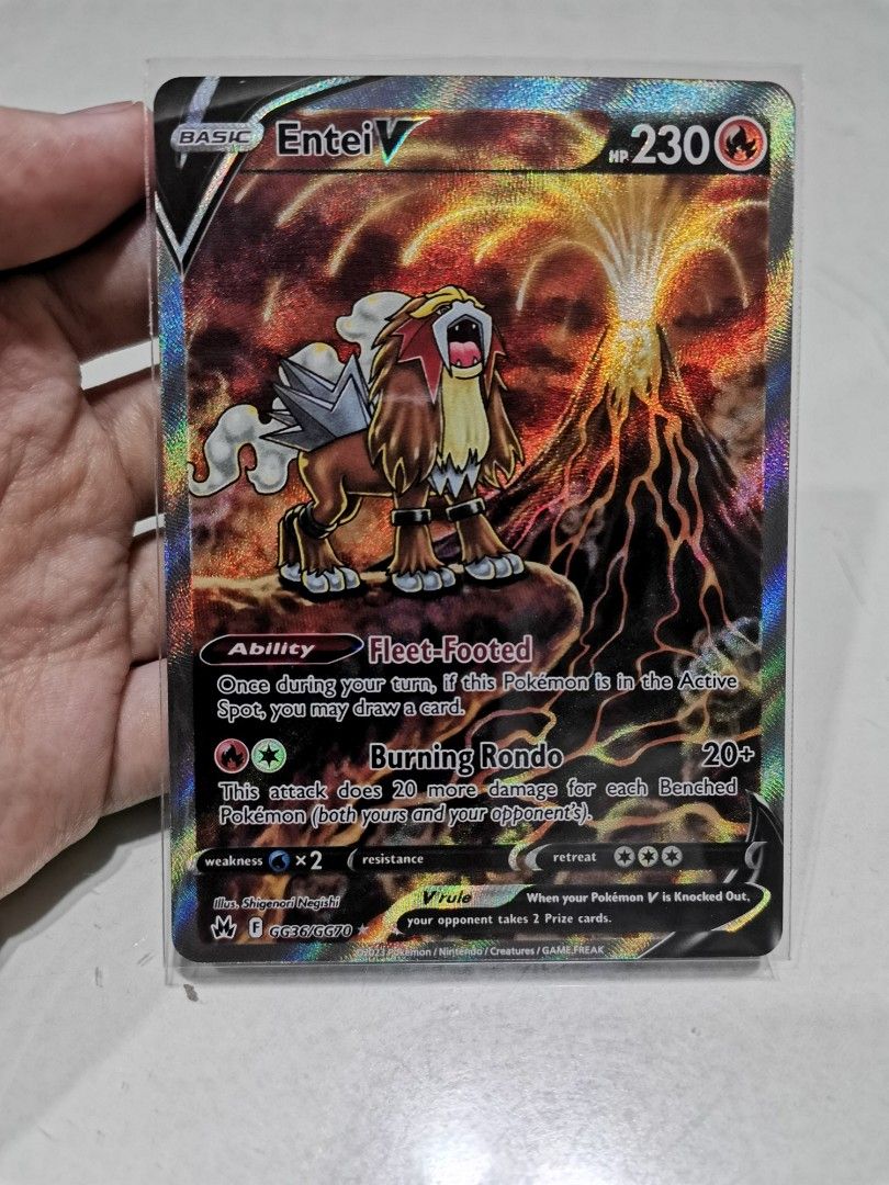 Entei V galarian gallery - crown zenith, Hobbies & Toys, Toys & Games ...