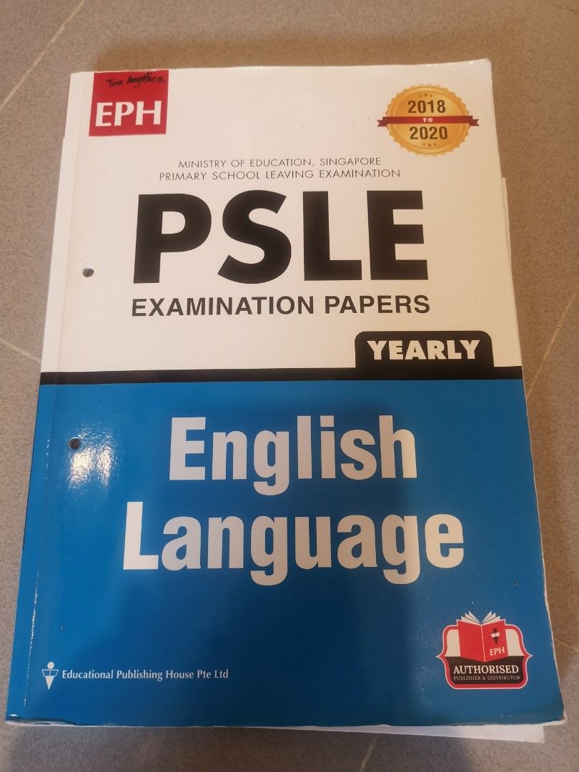 Eph psle exam paper, Hobbies & Toys, Books & Magazines, Assessment ...