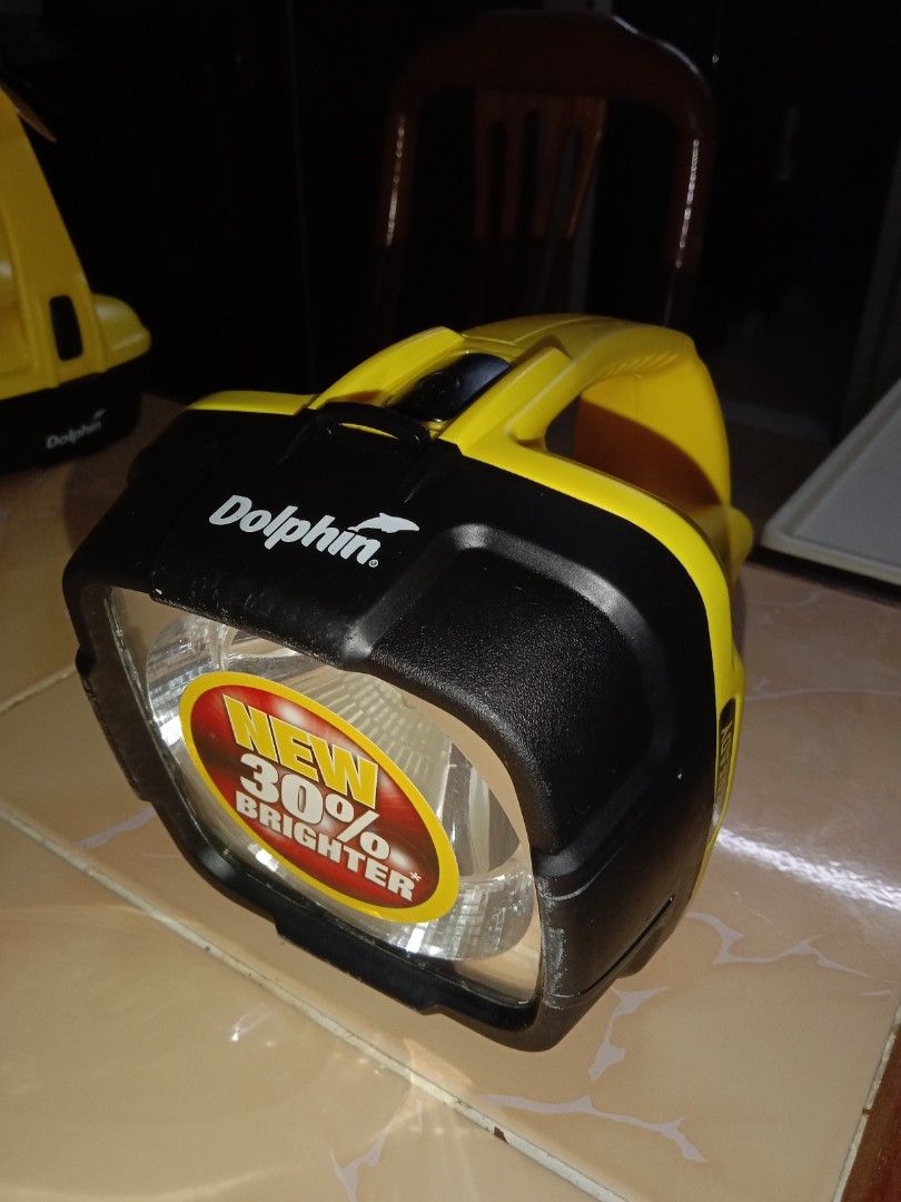 EVEREADY Dolphin Torchlight NOS, Furniture & Home Living, Home ...