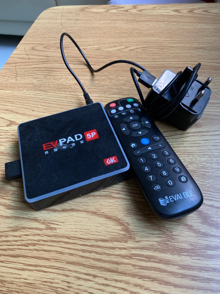 EVPAD television box, TV & Home Appliances, TV & Entertainment, Media ...