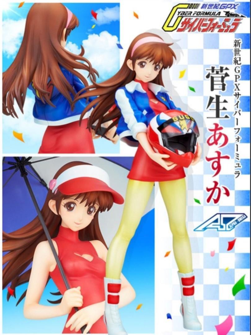 （劈價 ）明日香figure 高智能方程式 cyber formula sugo asuka, 興趣及遊戲, 玩具 & 遊戲類 - Carousell