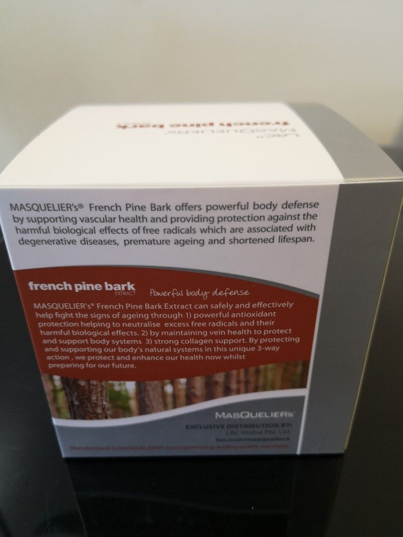 French Pine Bark Extract, Health & Nutrition, Health Supplements ...