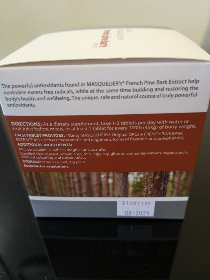 French Pine Bark Extract, Health & Nutrition, Health Supplements ...