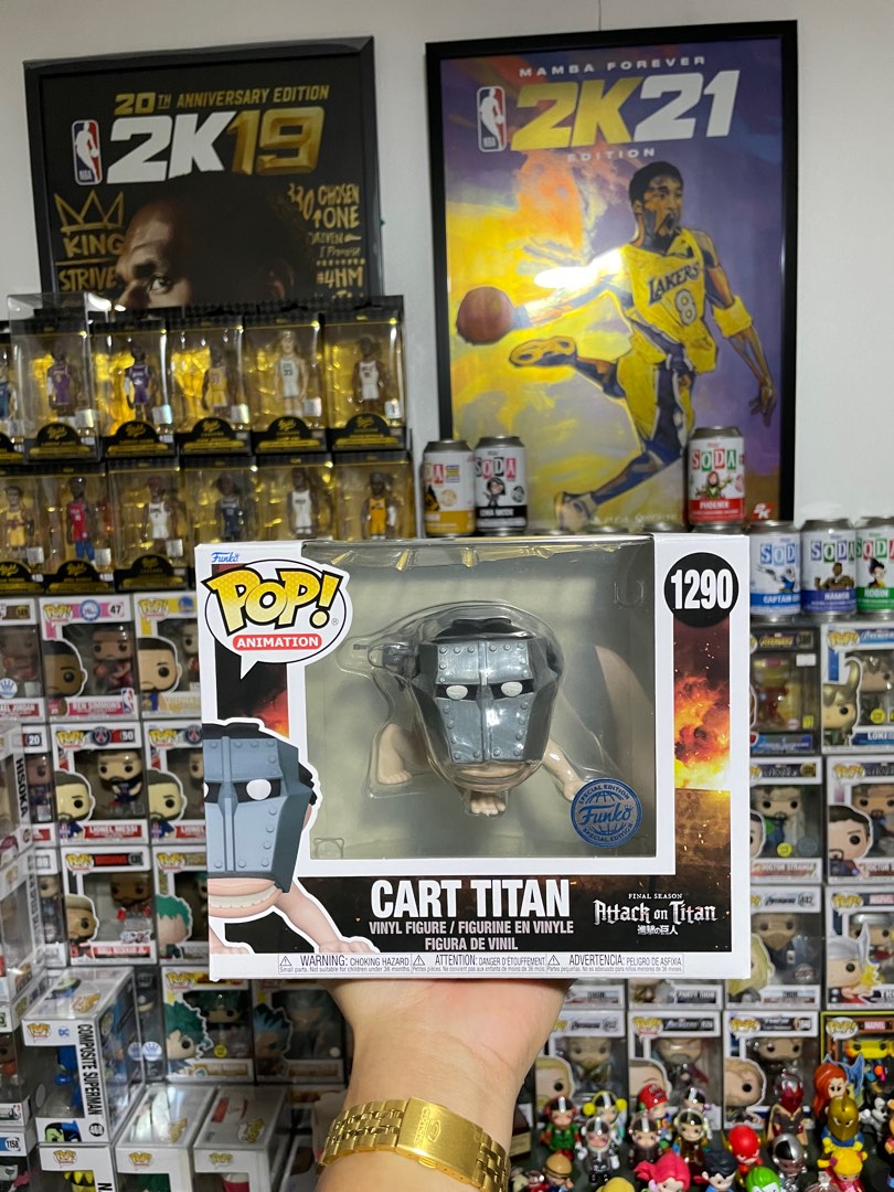 Funko pop! Cart Titan, Hobbies & Toys, Toys & Games on Carousell