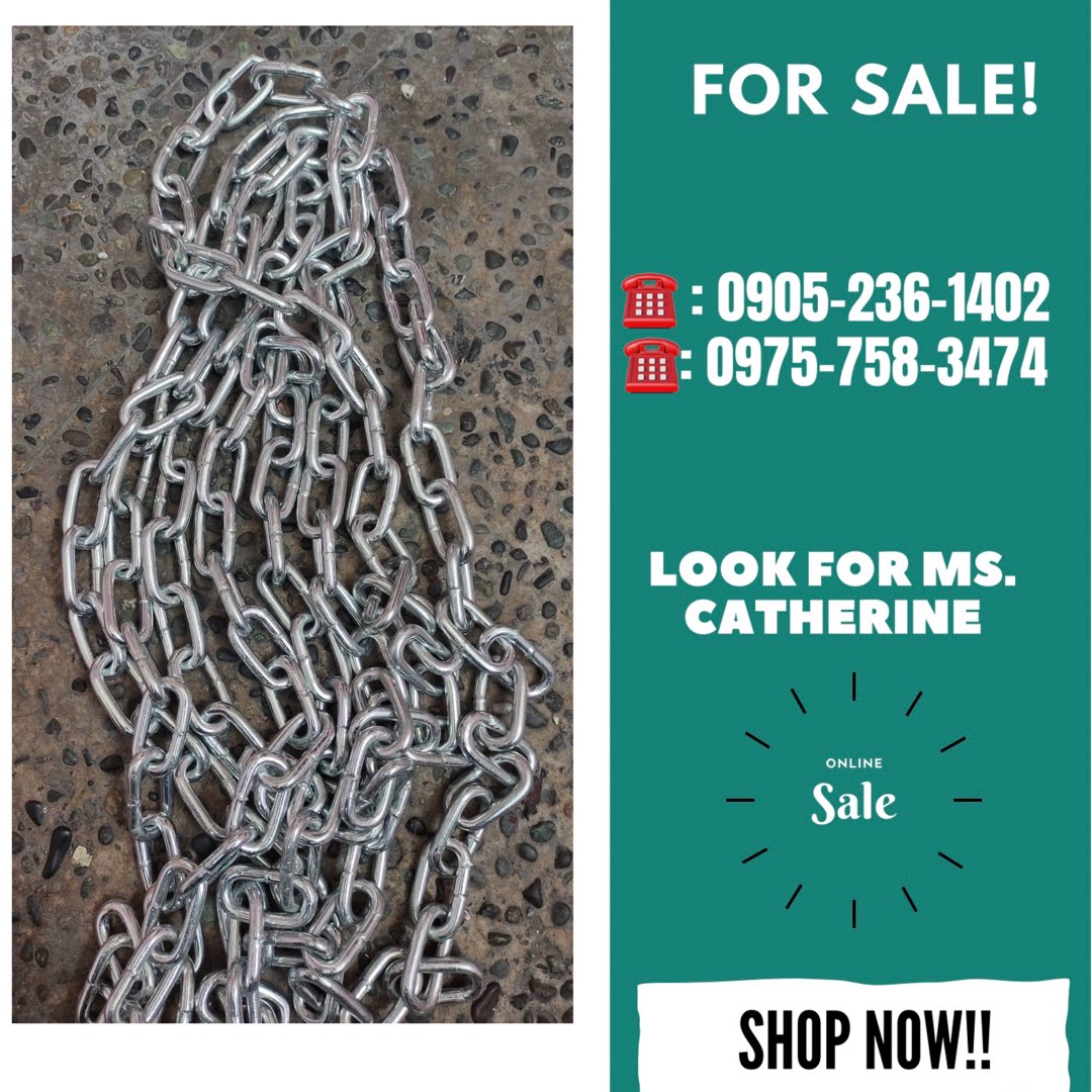Galvanized chain, Commercial & Industrial, Construction & Building ...