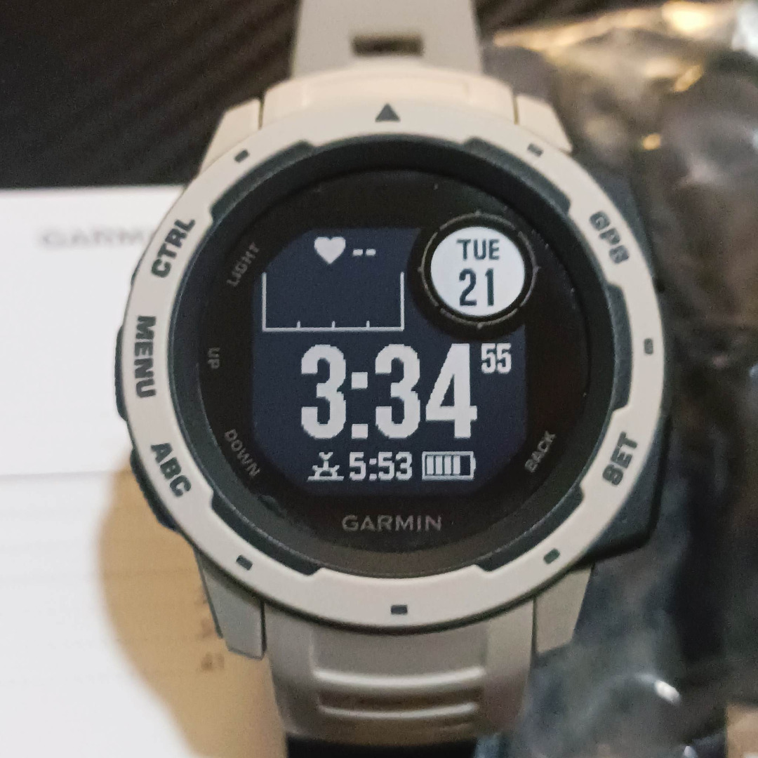 GARMIN Instinct Smartwatch (Tundra), Men's Fashion, Watches ...