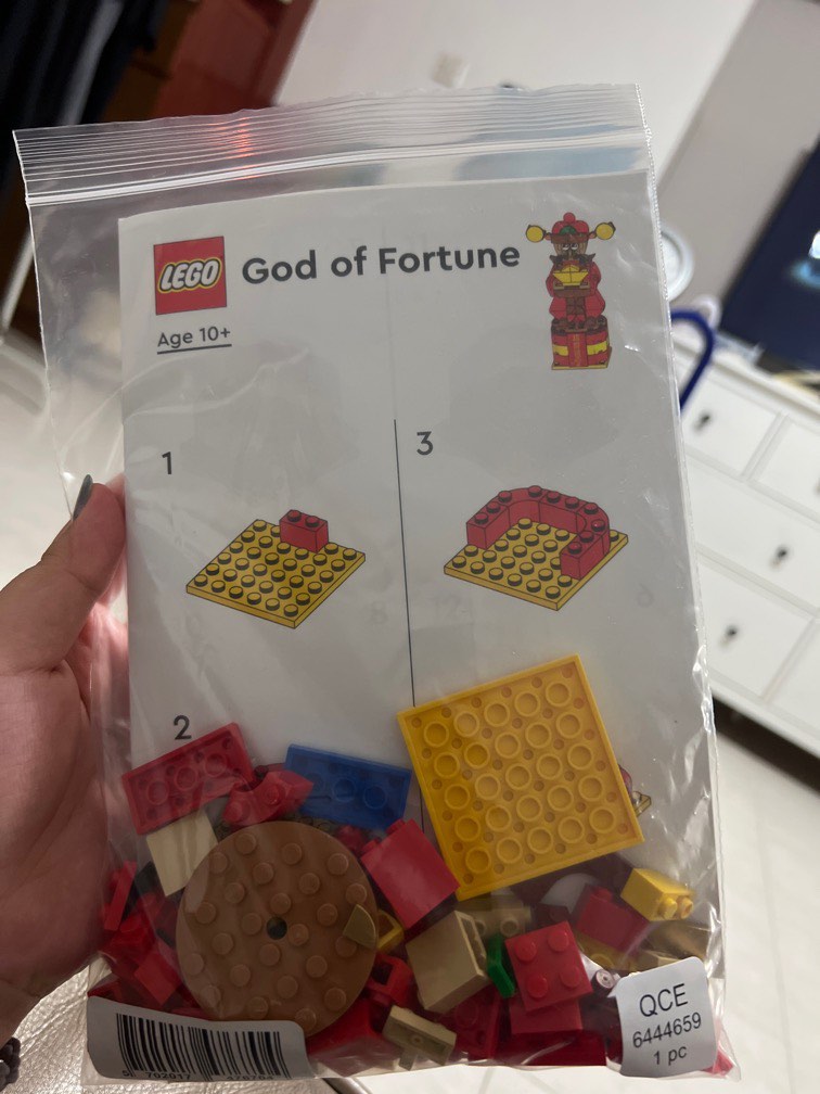 God of Fortune Lego, Hobbies & Toys, Toys & Games on Carousell