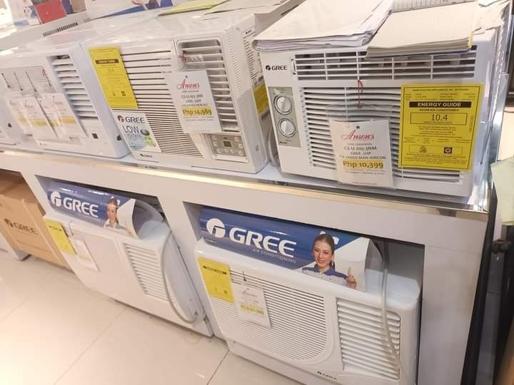 GREE WINDOW TYPE AIRCON (MANUAL/REMOTE/INVERTER), TV & Home Appliances ...