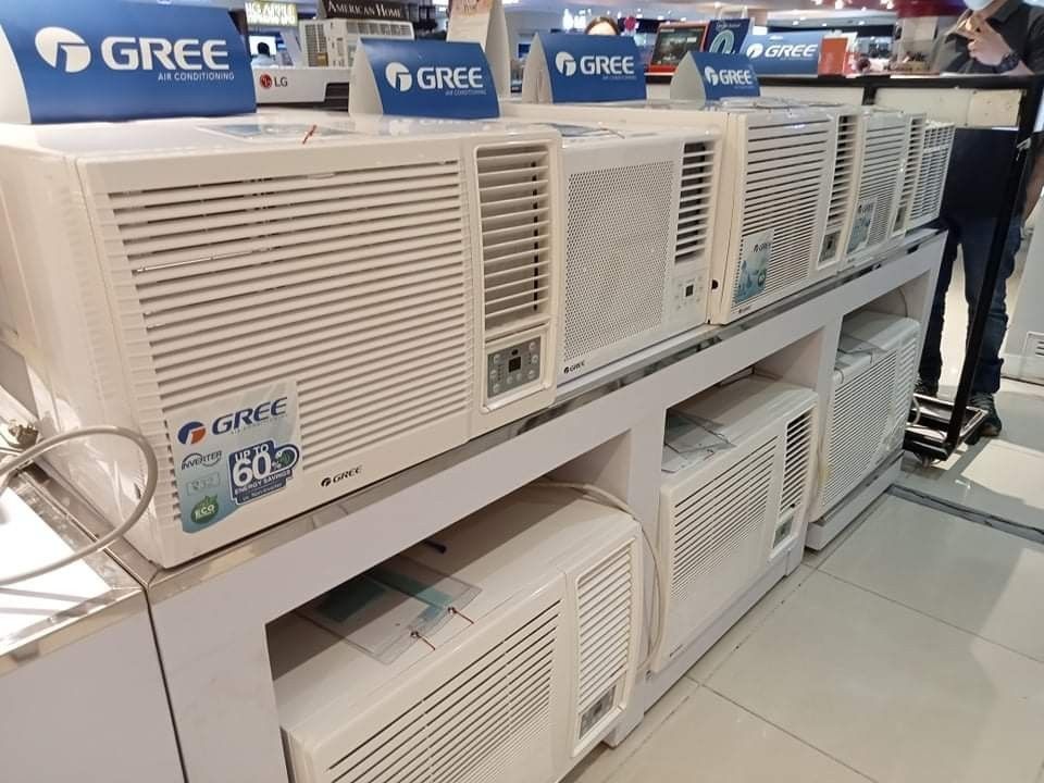 GREE WINDOW TYPE AIRCON (MANUAL/REMOTE/INVERTER), TV & Home Appliances ...