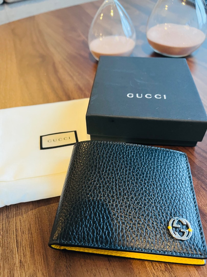 Gucci GG Marmont Bi-fold Wallet (Yellow) on Carousell