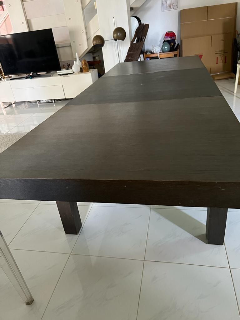 Habitat Dining table 6-12 pax, Furniture & Home Living, Furniture ...