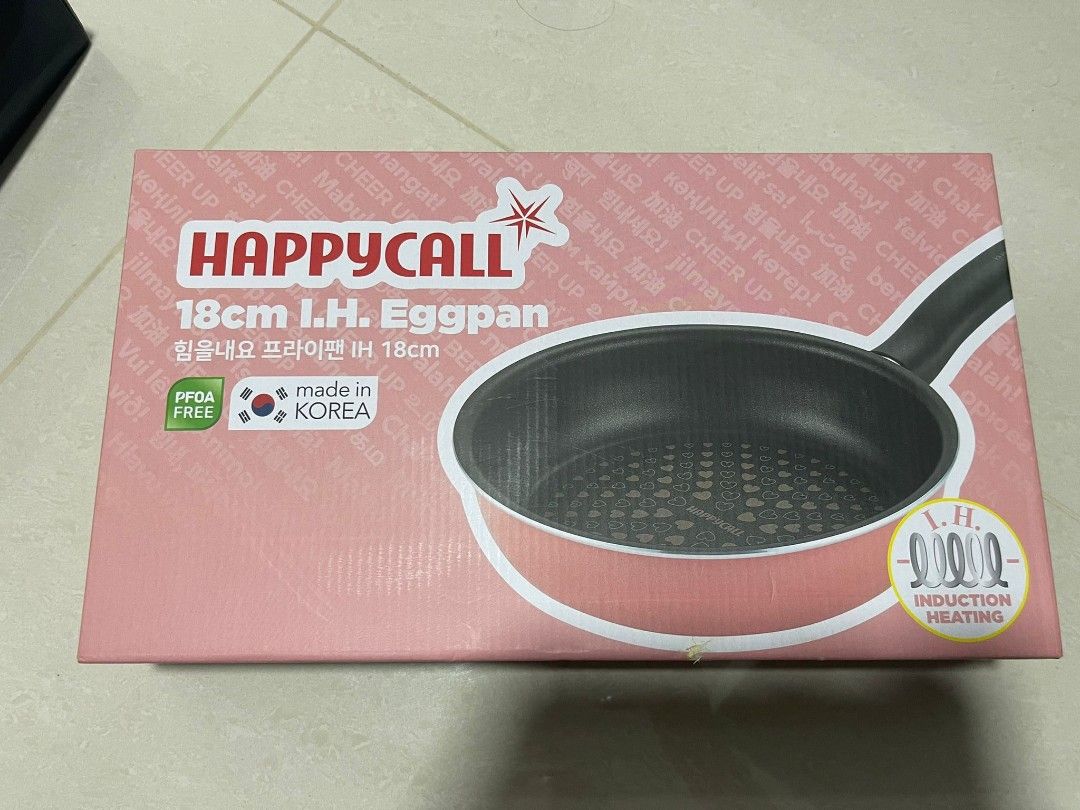 Happycall Egg Pan Cooker / Fryer / Saucer / frying pan, TV & Home Appliances, Kitchen Appliances ...